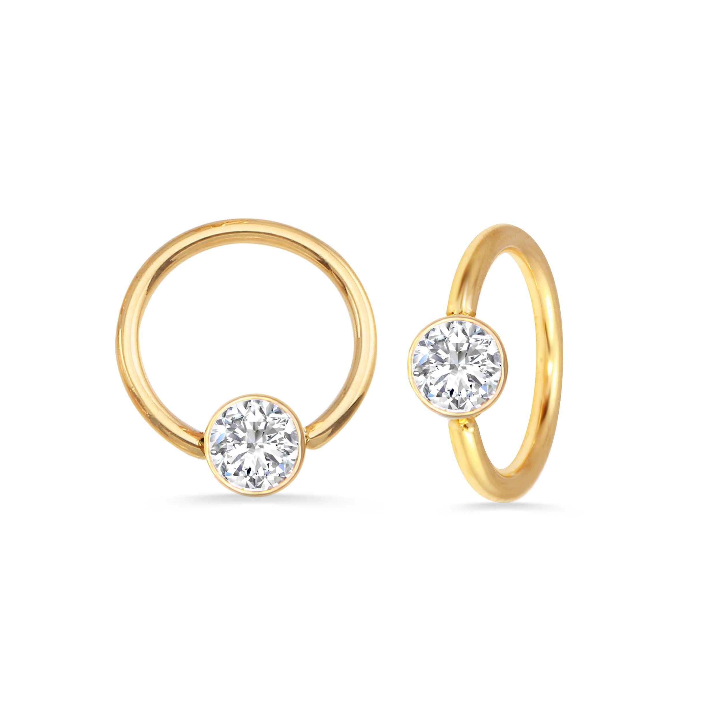 Seamless Ring With Classic Bezel – NorVoch